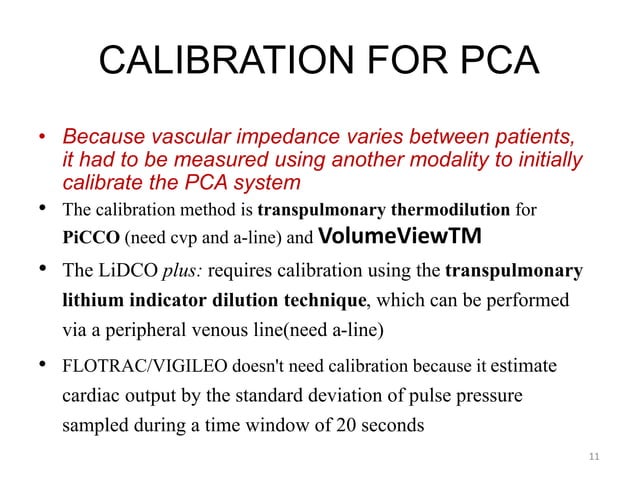 Advanced hemodynamic monitoring | PPTX