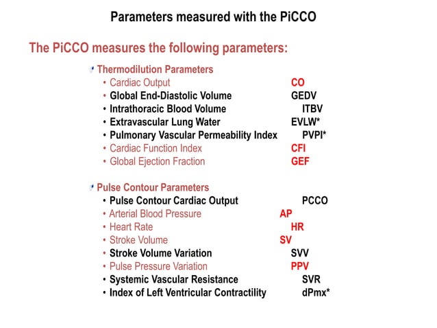 Advanced hemodynamic monitoring | PPTX