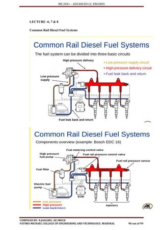 Advanced ic engines part-ii fmcet | PDF
