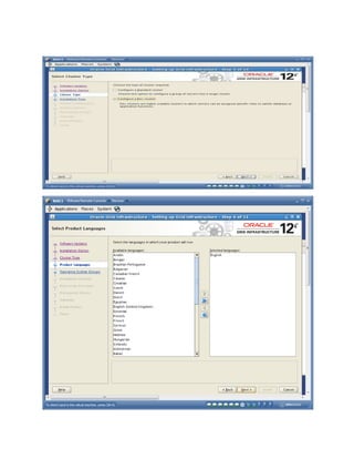 Advanced installation 12c rac | DOCX