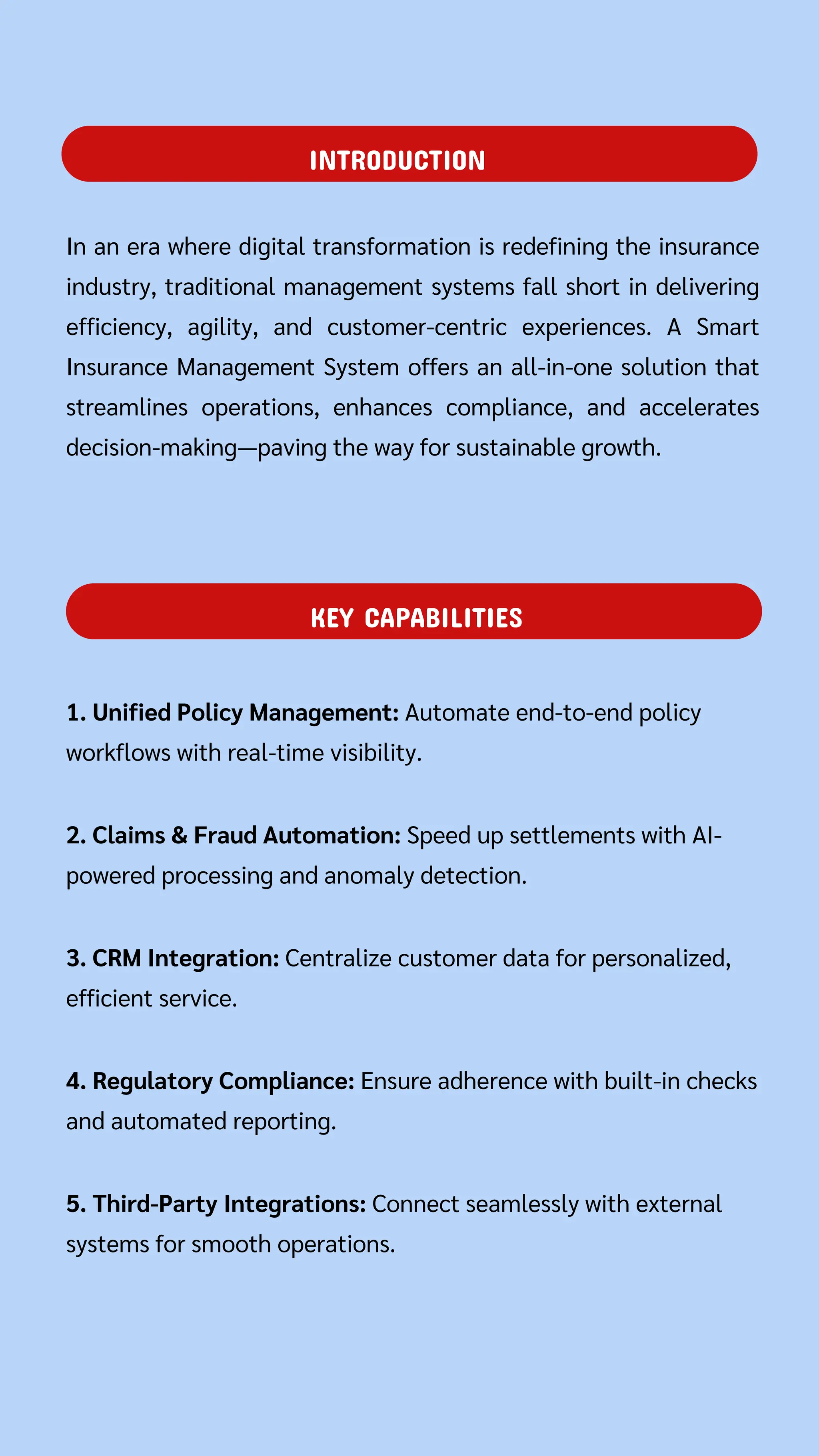 Advanced Insurance Management Software for Modern Insurers | PDF