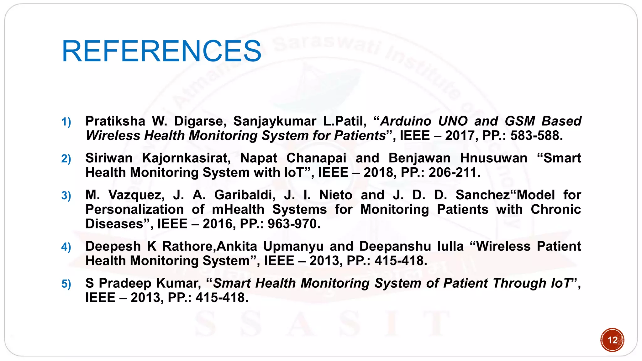 Advanced Integrated Wireless Patient Monitoring System For