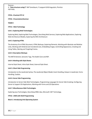 MGU SYLLABUS MANUAL-Advance diploma in computer applications | DOCX | Programming Languages ...