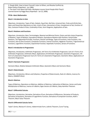 MGU SYLLABUS MANUAL-Advance diploma in computer applications | DOCX | Programming Languages ...