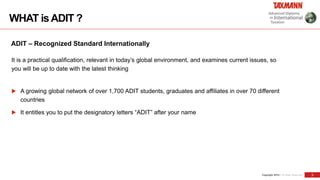 ADIT Course - Advance Diploma in International Taxation | PPTX
