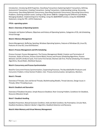 Advance diploma in it | PDF