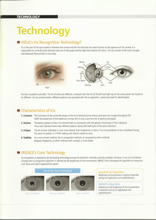 Advanced iris recognition technology | PDF