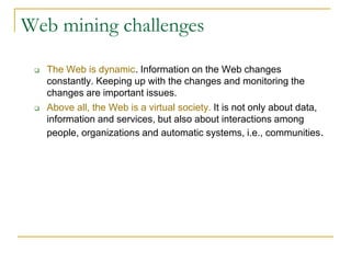 Web Mining .ppt