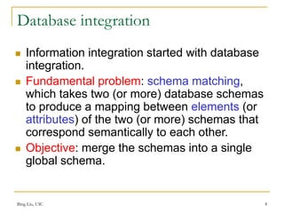 Lec2_Information Integration.ppt | Databases | Computer Software and Applications