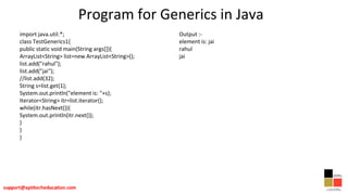 Advanced Java - UNIT 3.pptx | Programming Languages | Computing
