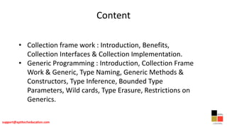 Advanced Java - UNIT 3.pptx | Programming Languages | Computing