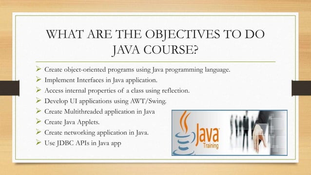 ADVANCED JAVA CLASSES - Jaipur | PPT