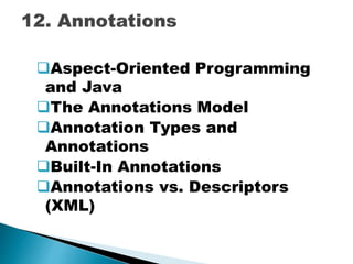 Advanced java online training | PPT