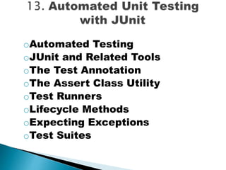 Advanced java online training | PPT