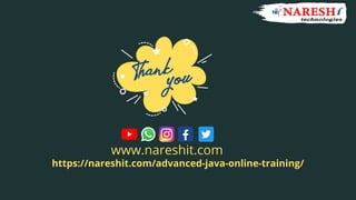 Advanced Java Online Training PDF.pdf