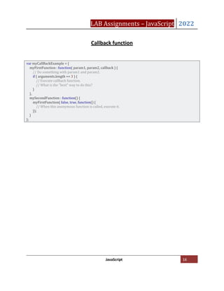 Javascript Exercises | PDF