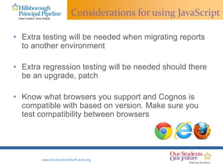 Advanced Javascripting in Cognos | PPTX | Web Development | Internet