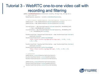 Advanced Kurento Real Time Media Stream Processing | PPTX