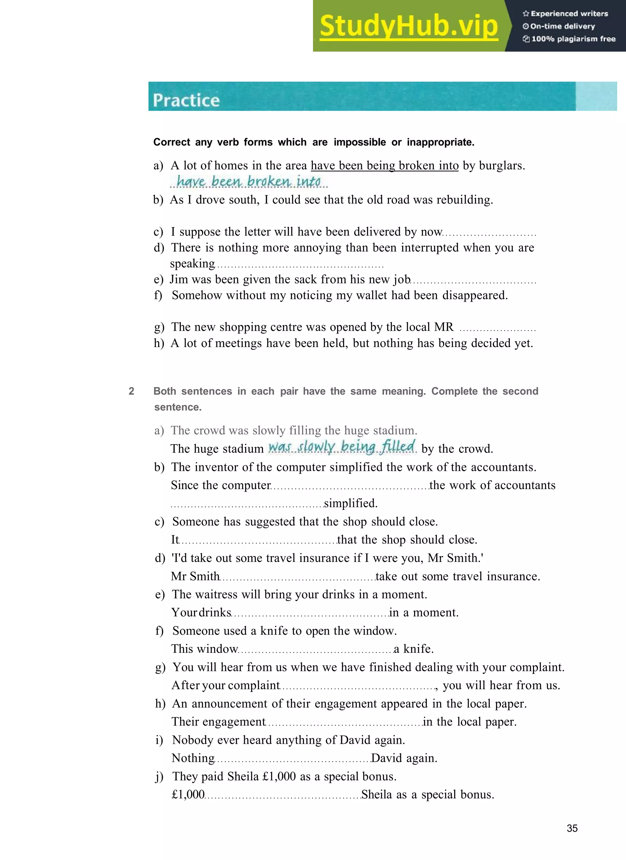 Advanced Language Practice - Michael Vince | PDF