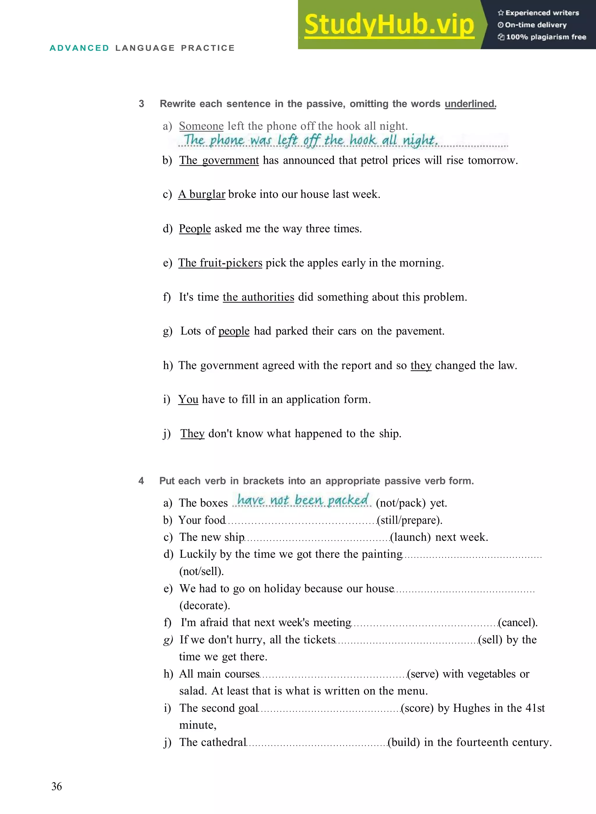 Advanced Language Practice - Michael Vince | PDF