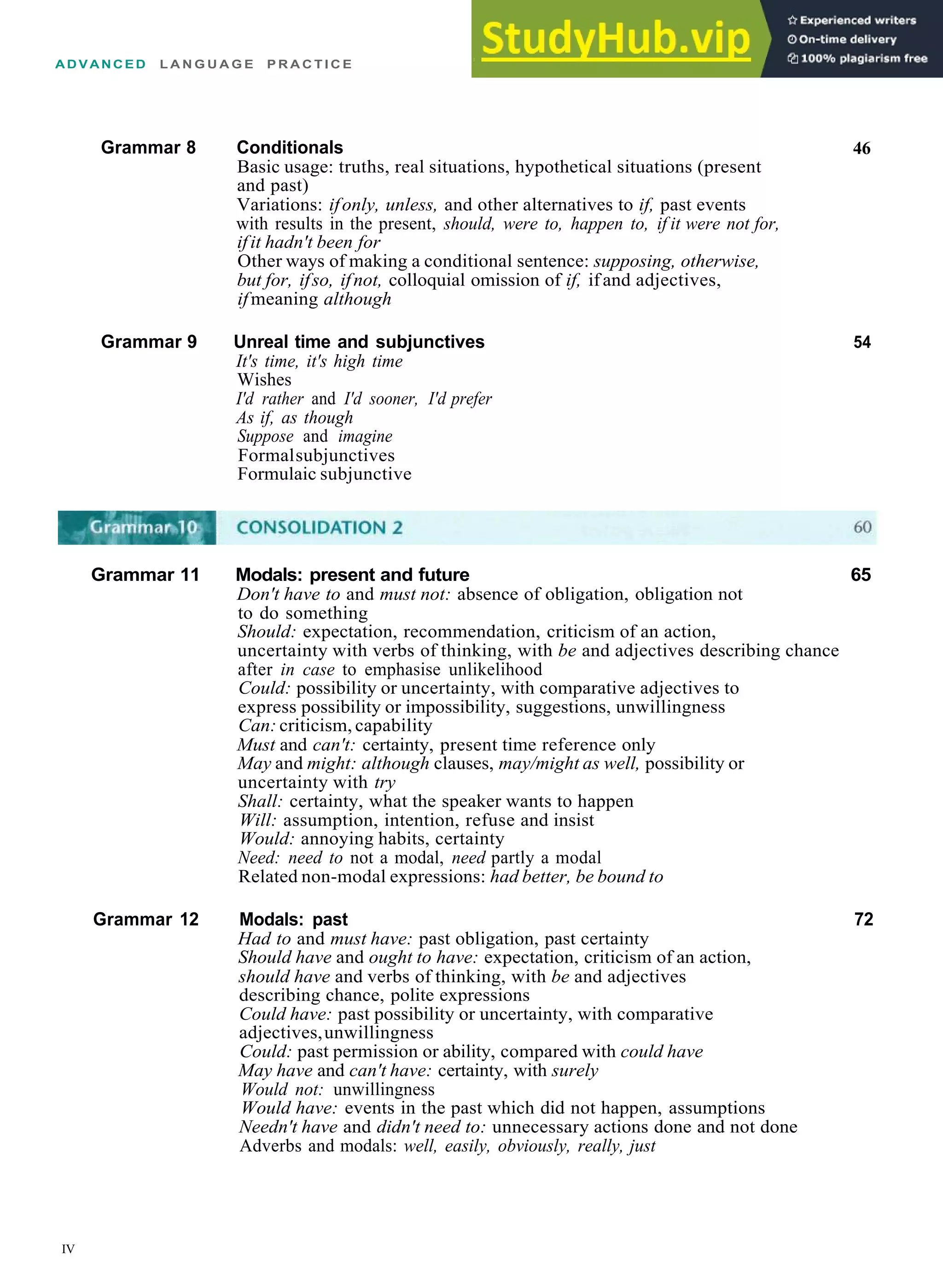 Advanced Language Practice - Michael Vince | PDF