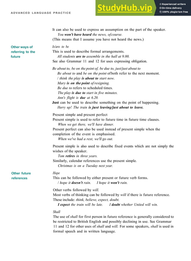 Advanced Language Practice - Michael Vince | PDF