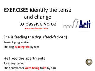 Advanced lesson 18 passive voice | PPTX