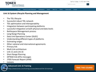 Advanced Link 16 Training | PPTX