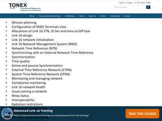 Advanced Link 16 Training | PPTX