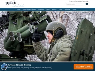 Advanced Link 16 Training | PPTX