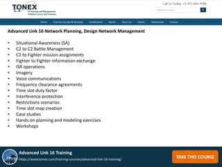 Advanced Link 16 Training | PPTX