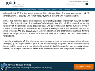 Advanced Link 16 Training | PPTX
