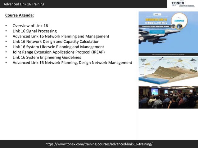 Advanced Link 16 Training : Tonex Training | PPTX