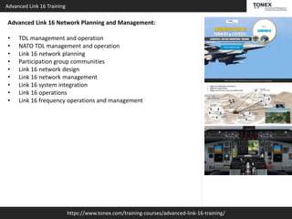 Advanced Link 16 Training : Tonex Training | PPTX