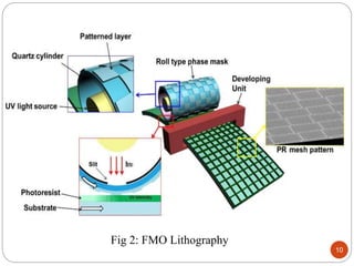 Advanced lithography techniques | PPTX