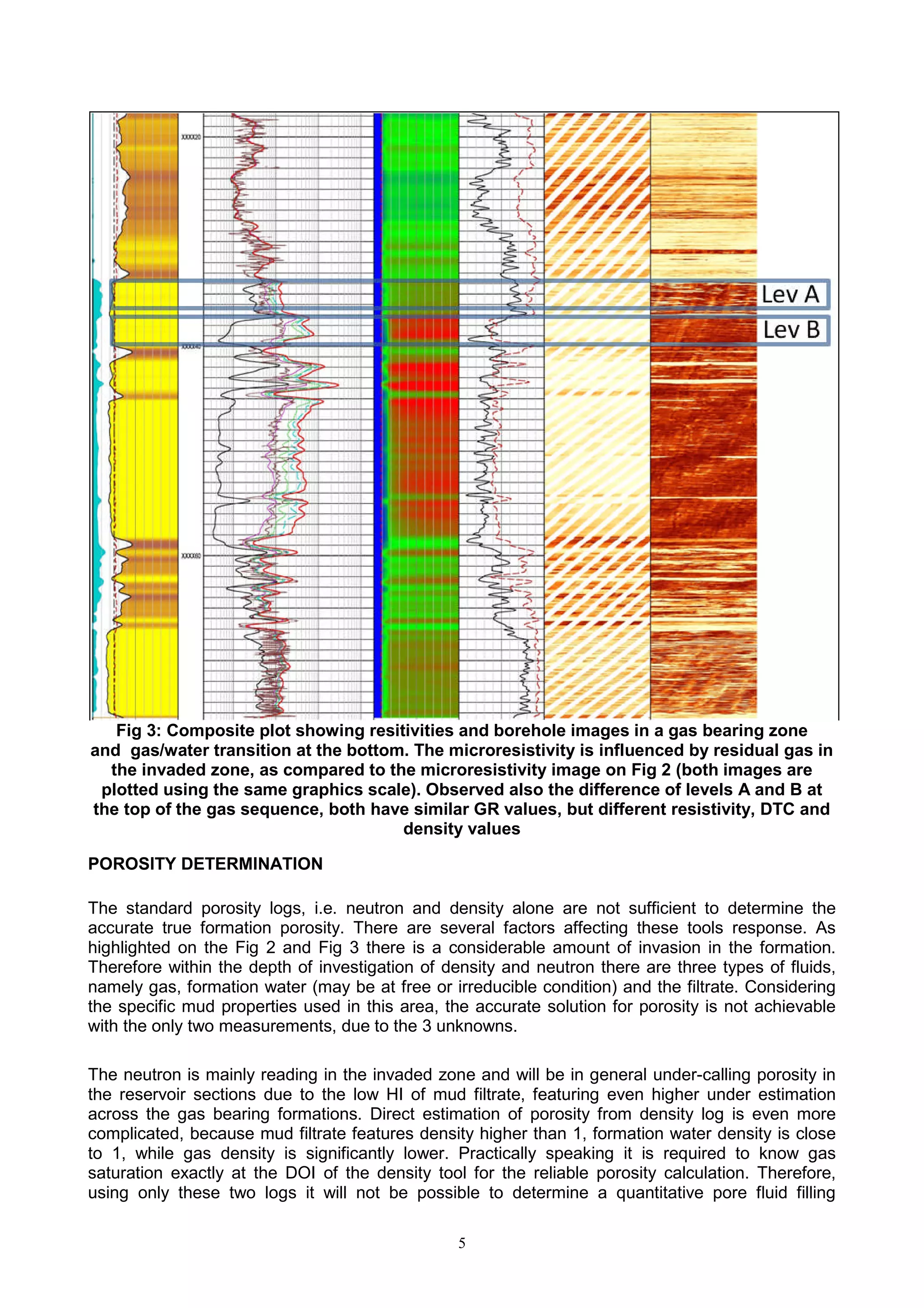 Advanced logging evaluation gas reservoir of Levantine basin | PDF