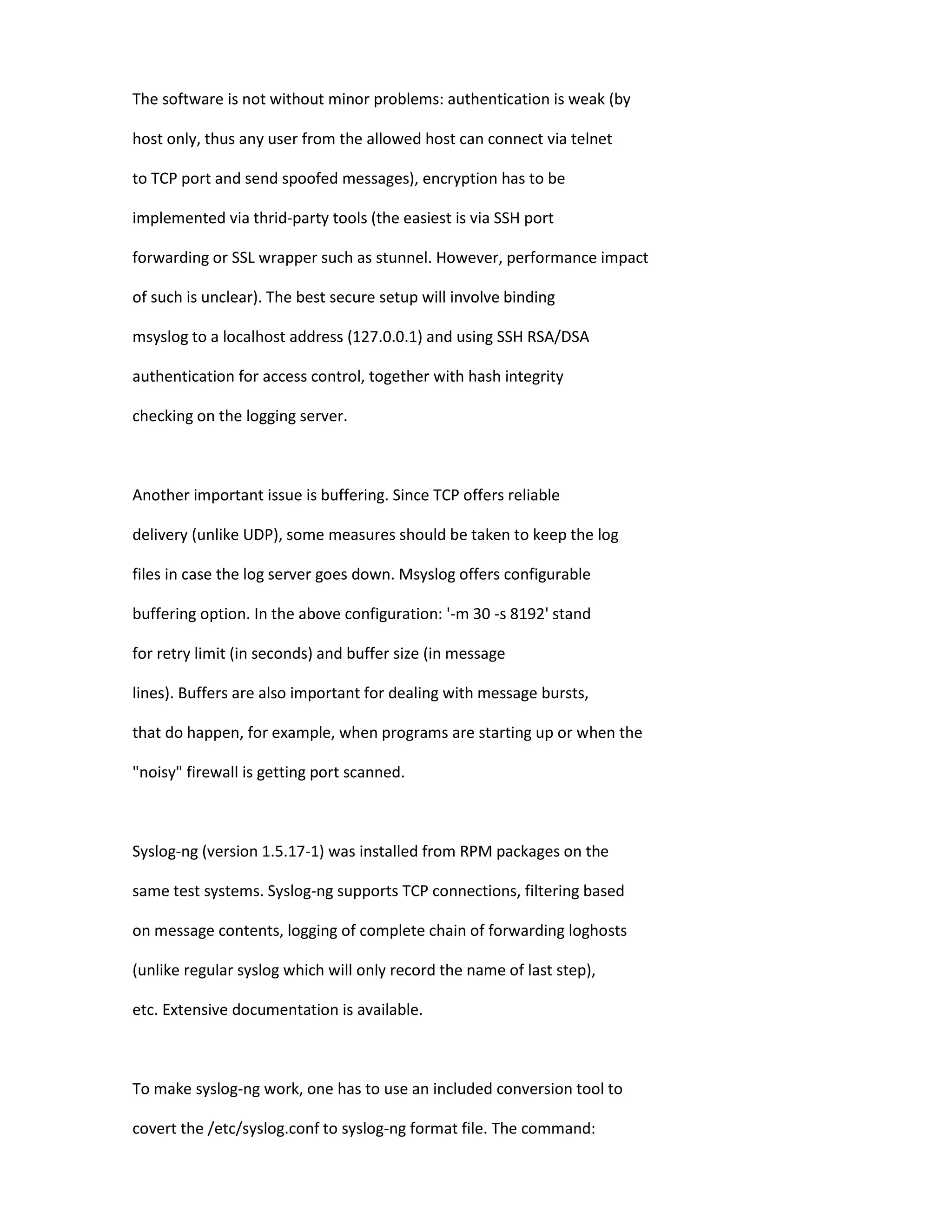 Advanced Log Processing | DOCX