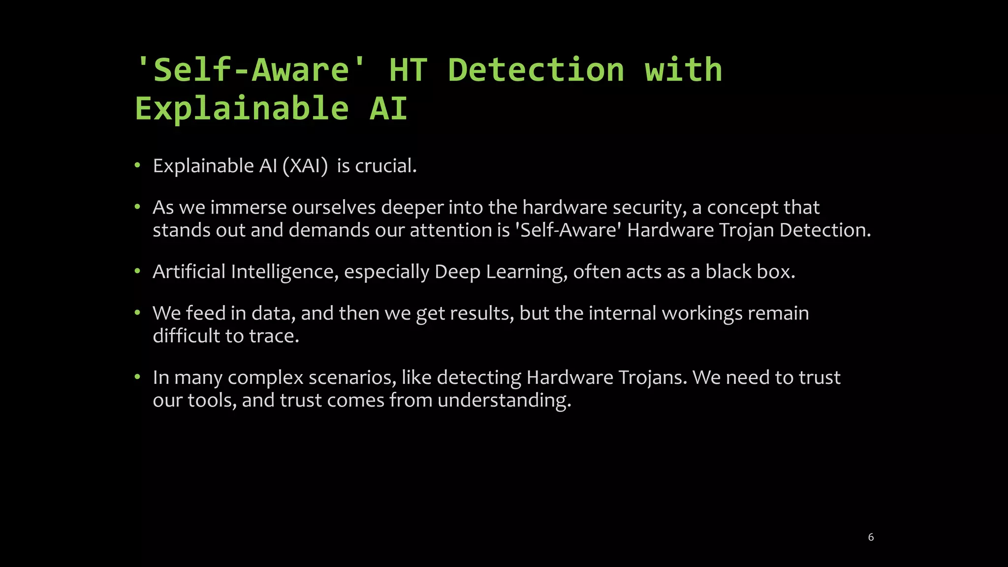 Advanced Machine Learning For Hardware Trojan Detectionv2pdf Artificial Intelligence