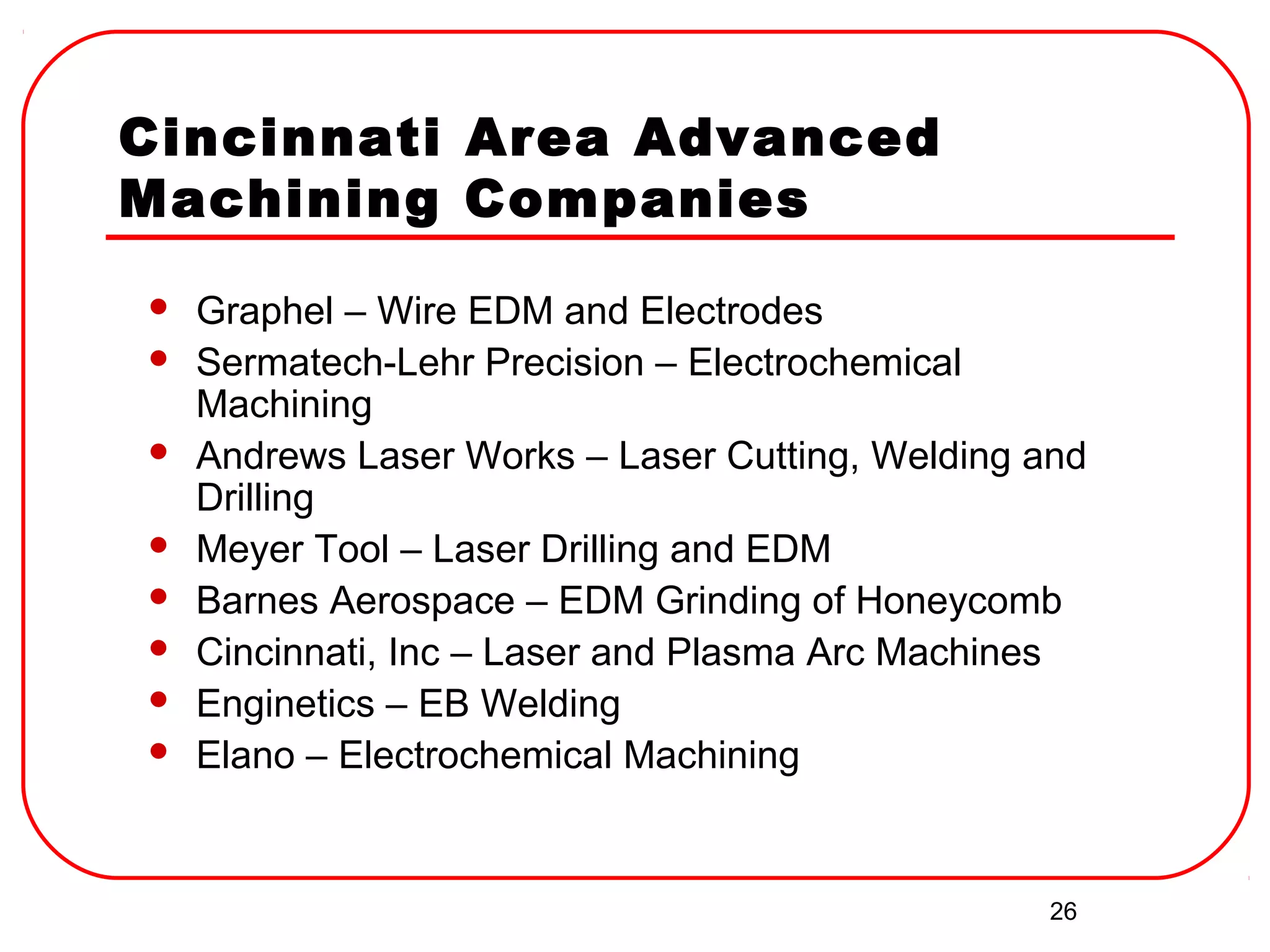 Advanced Machining Processes | PPT