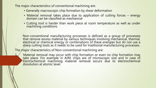 Advanced machining | PPTX