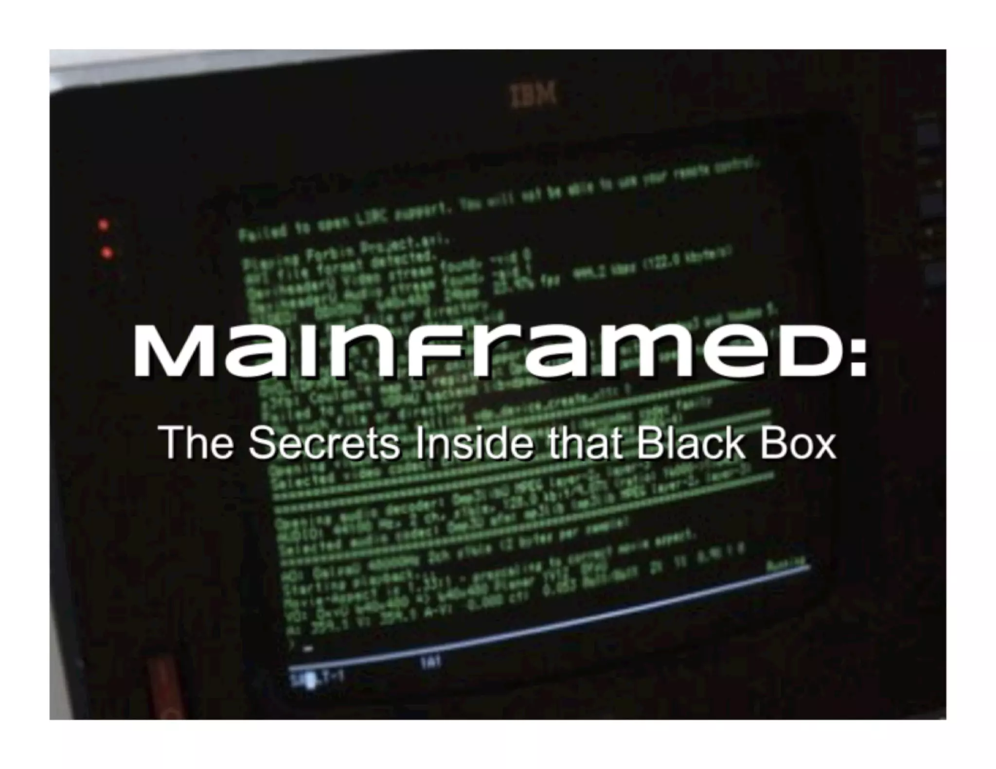 Advanced mainframe hacking | PDF