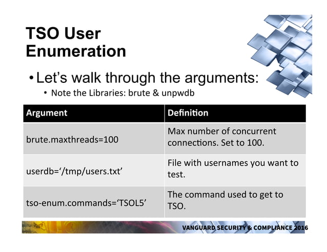 Advanced mainframe hacking | PPT