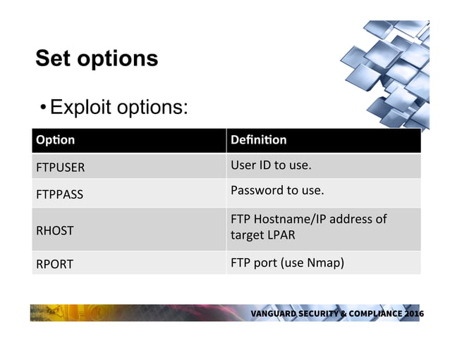 Advanced mainframe hacking | PPT