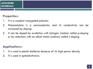 Advanced materials PPT | PPTX