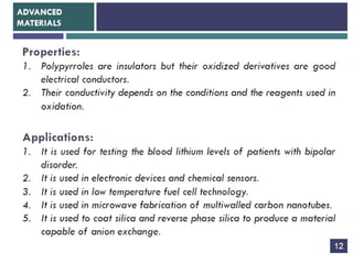 Advanced materials PPT | PPTX