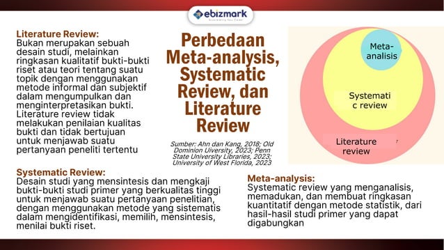 Advanced Materi Erku 5 - Prof Bhisma Murti - Overview Systematic Review ...
