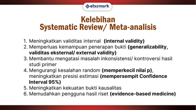 Advanced Materi Erku 5 - Prof Bhisma Murti - Overview Systematic Review ...