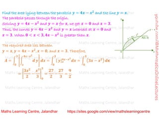 Advanced Mathematics_ Multiple Integrals _ Area by double integration _Lecture 4.pdf