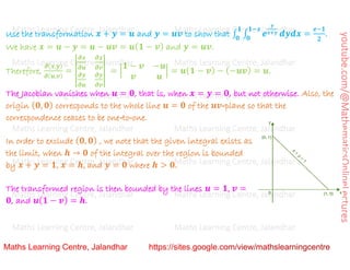 Advanced Mathematics_ Multiple Integrals _ Change of variable in a Double Integral _Lecture 2.pdf