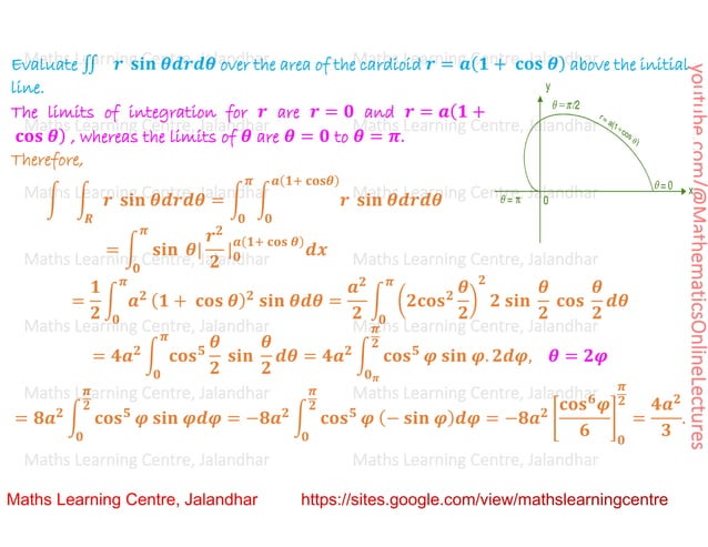 Advanced Mathematics_ Multiple Integrals _Double Integrals in Cartesian ...